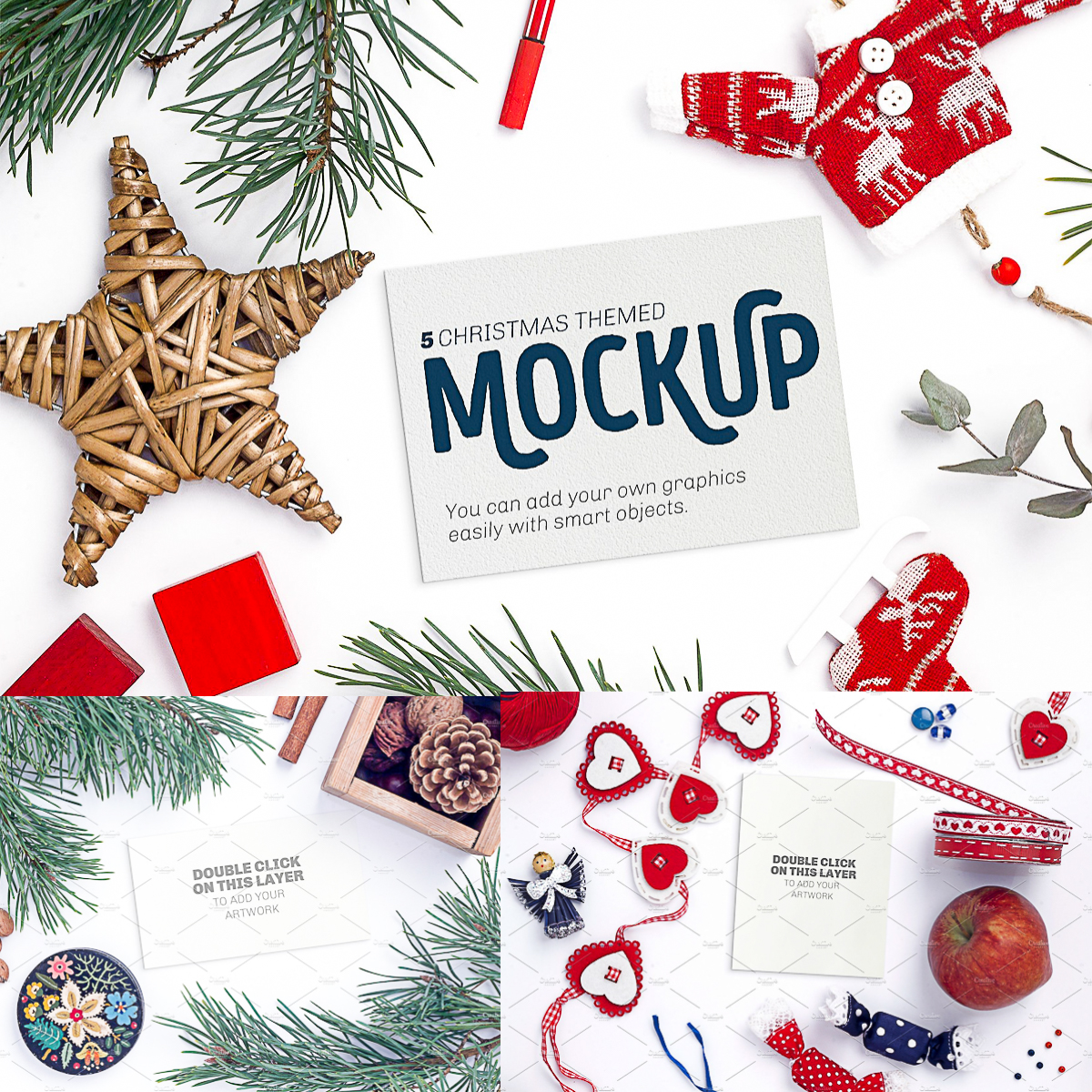 Christmas Card Mockups Free Download Christmas Card Mockups Free Download