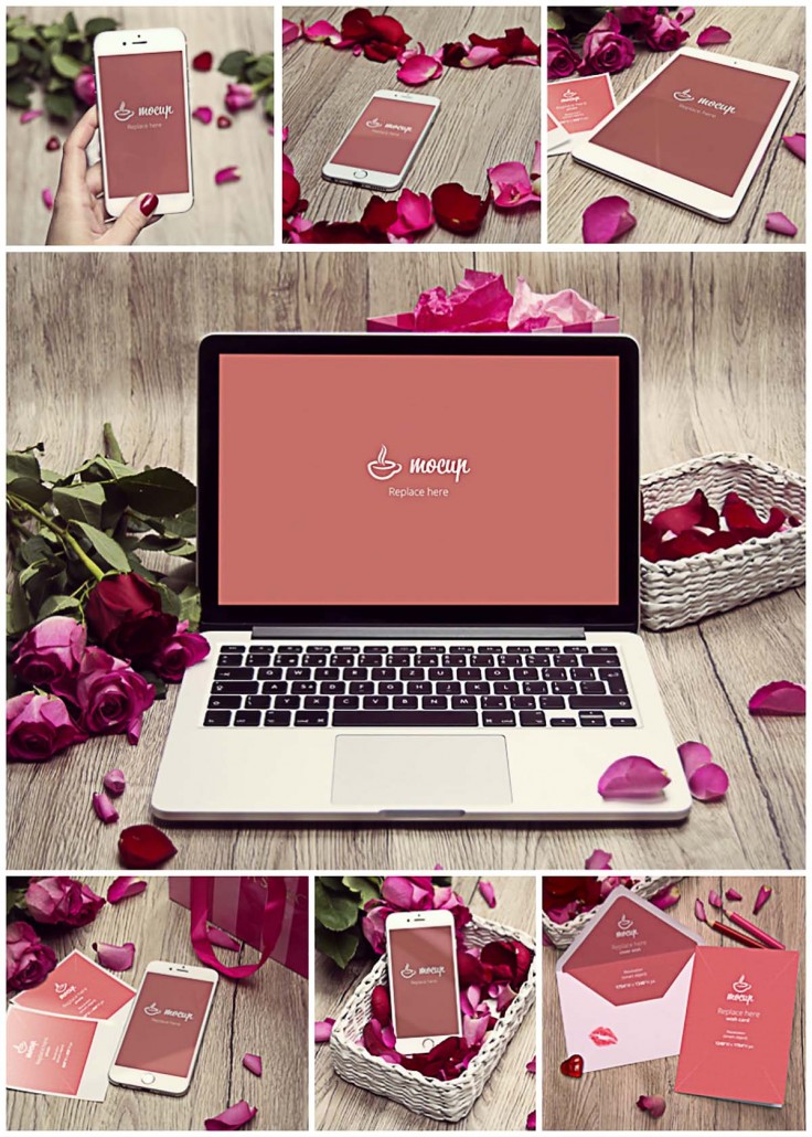 Valentine mockup Iphone 6 collection | Free download