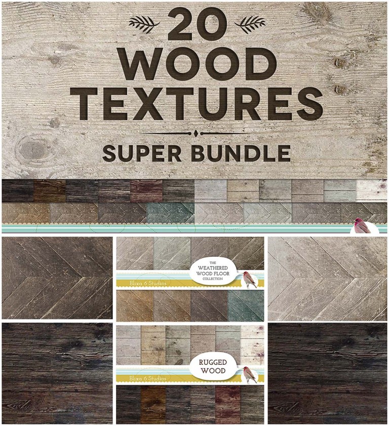 Weathered wood texture bundle | Free download