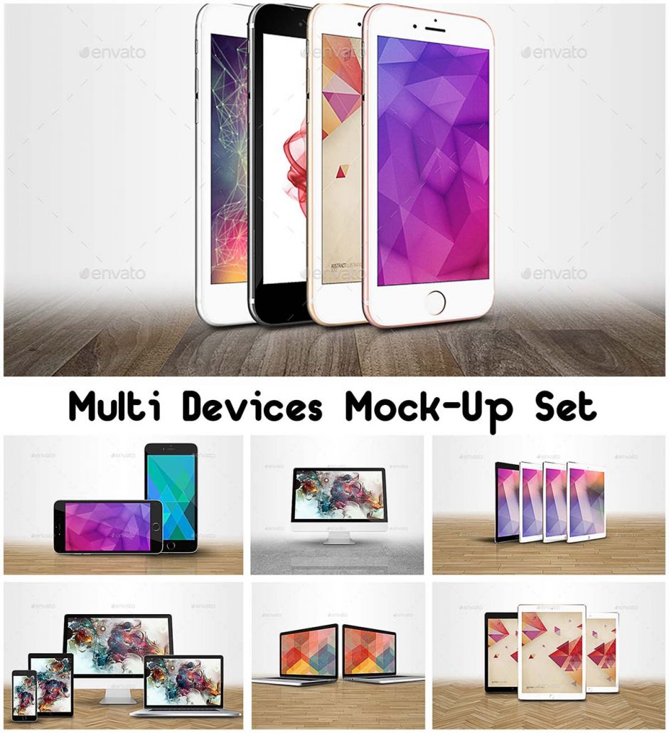 Multi devices mockup set | Free download