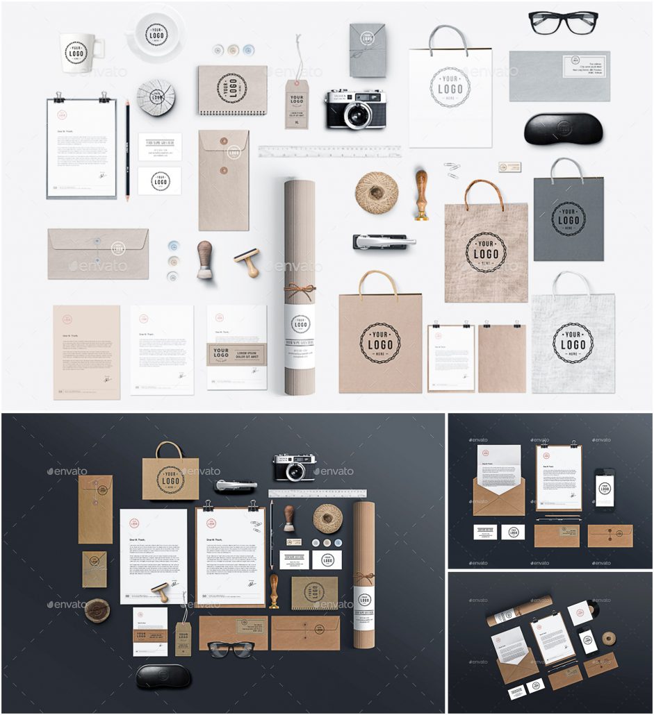 Minimalist mockup collection | Free download