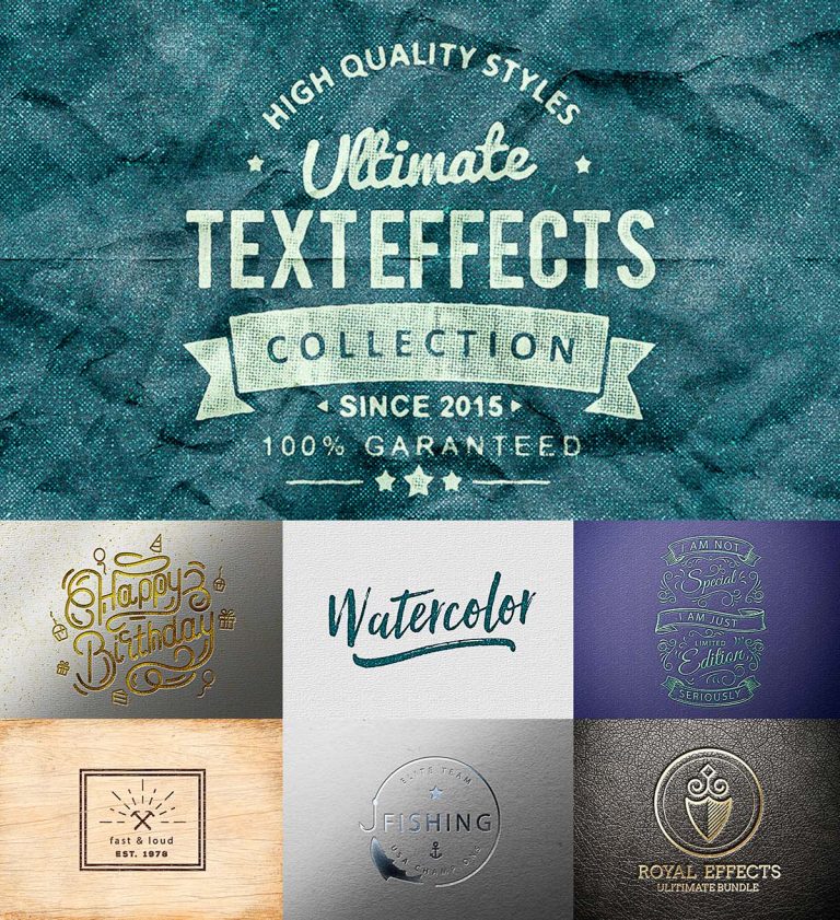 Ultimate text effect collection | Free download