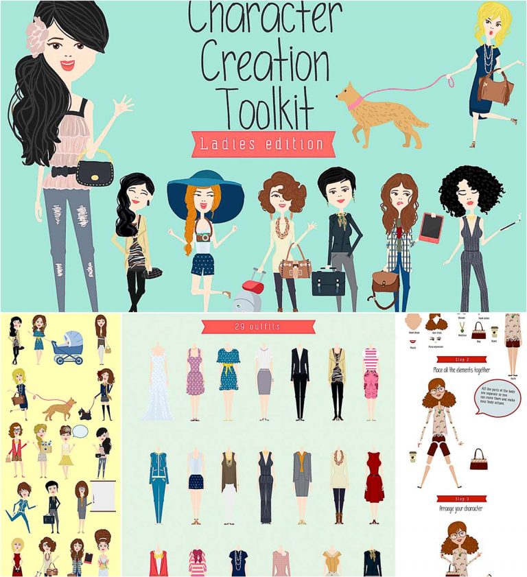 Character creation kit | Free download