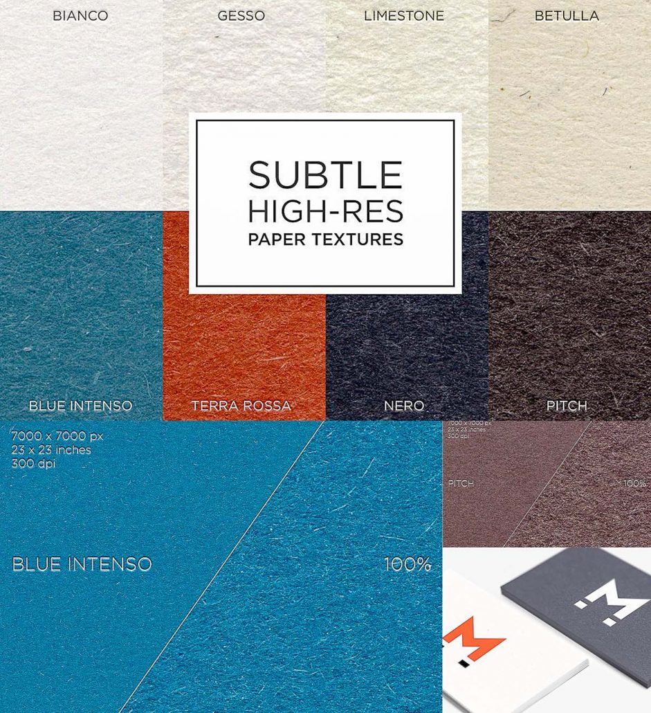 8 macro high-res paper textures | Free download