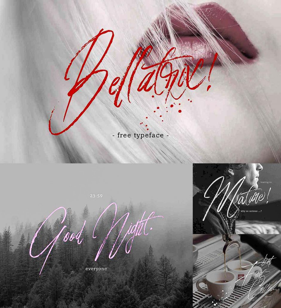 Bellatrix typeface | Free download