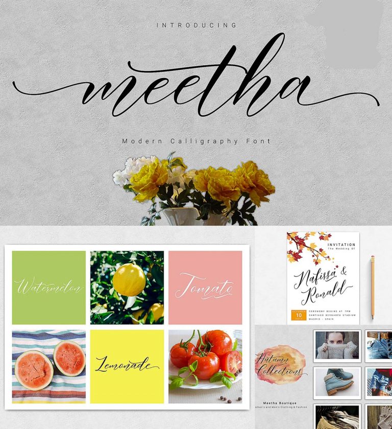 Meetha Script | Free download