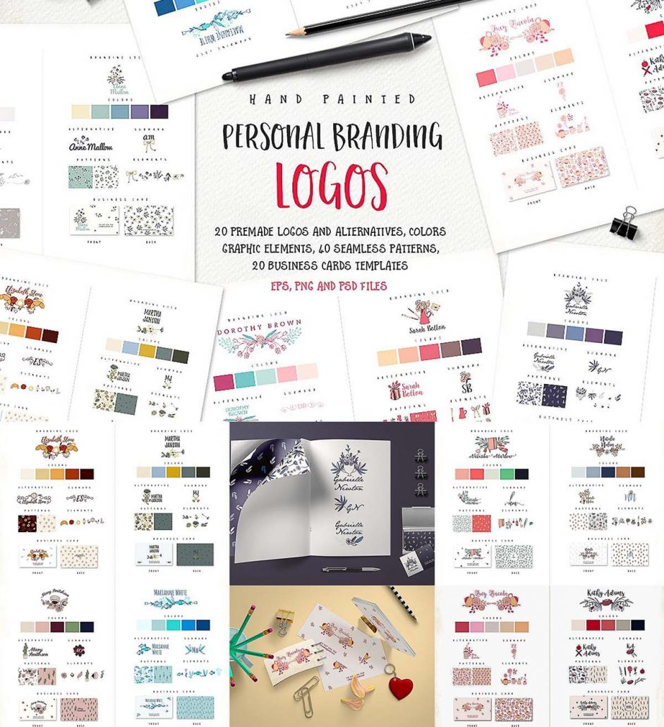 Personal branding logos | Free download