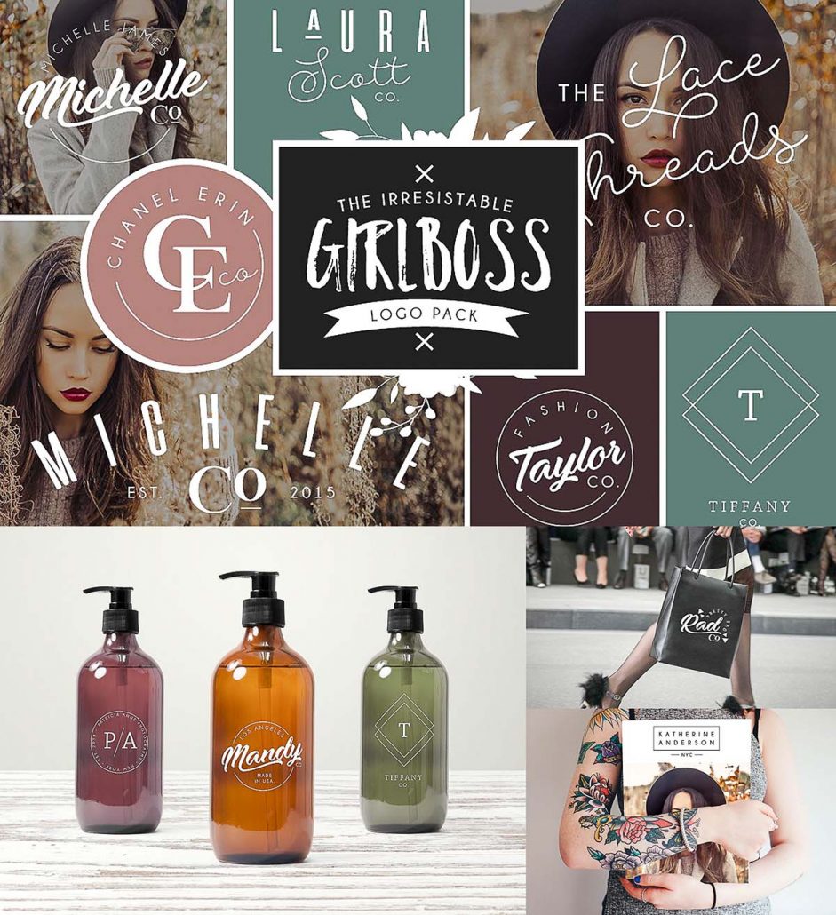 Girlboss Logo Bundle | Free download