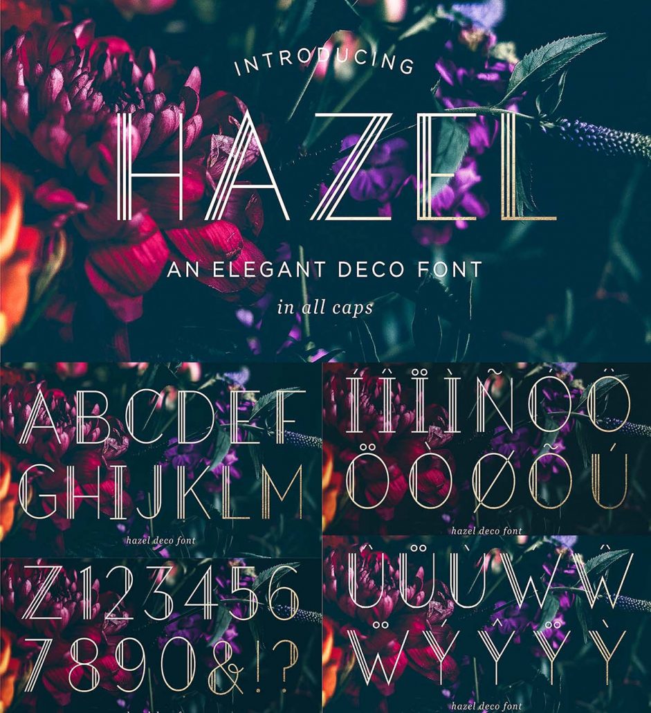 Hazel Deco Font | Free download