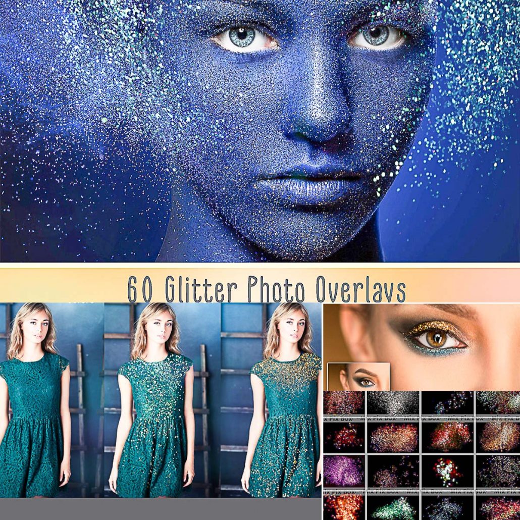 Glitter Overlays | Free download