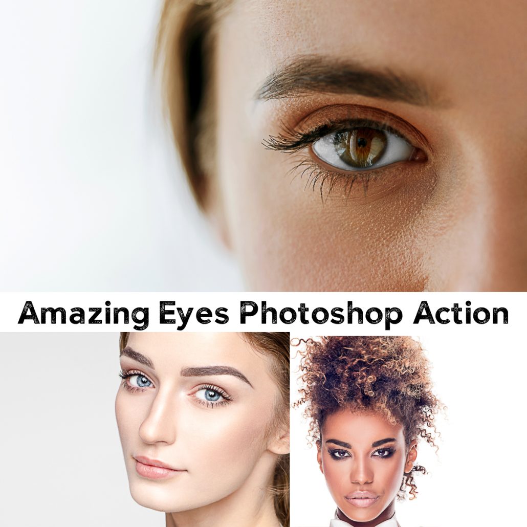 Amazing Eyes Photoshop Action | Free download