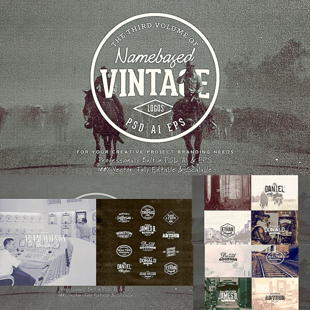 Vintage Business Logos And Names