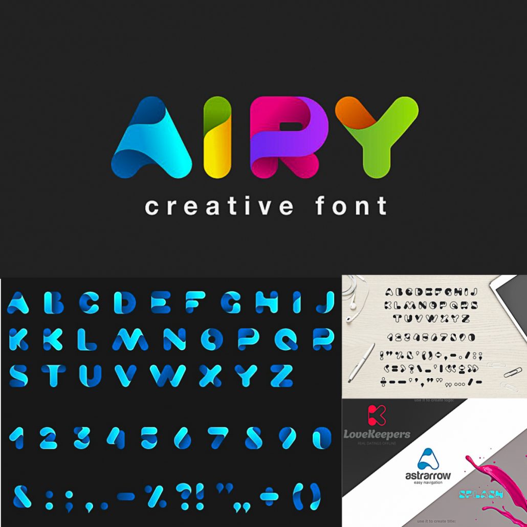 Airy Font | Free download