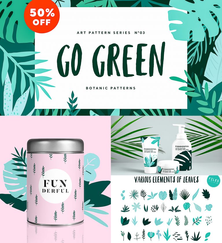Go Green Design Pack | Free download