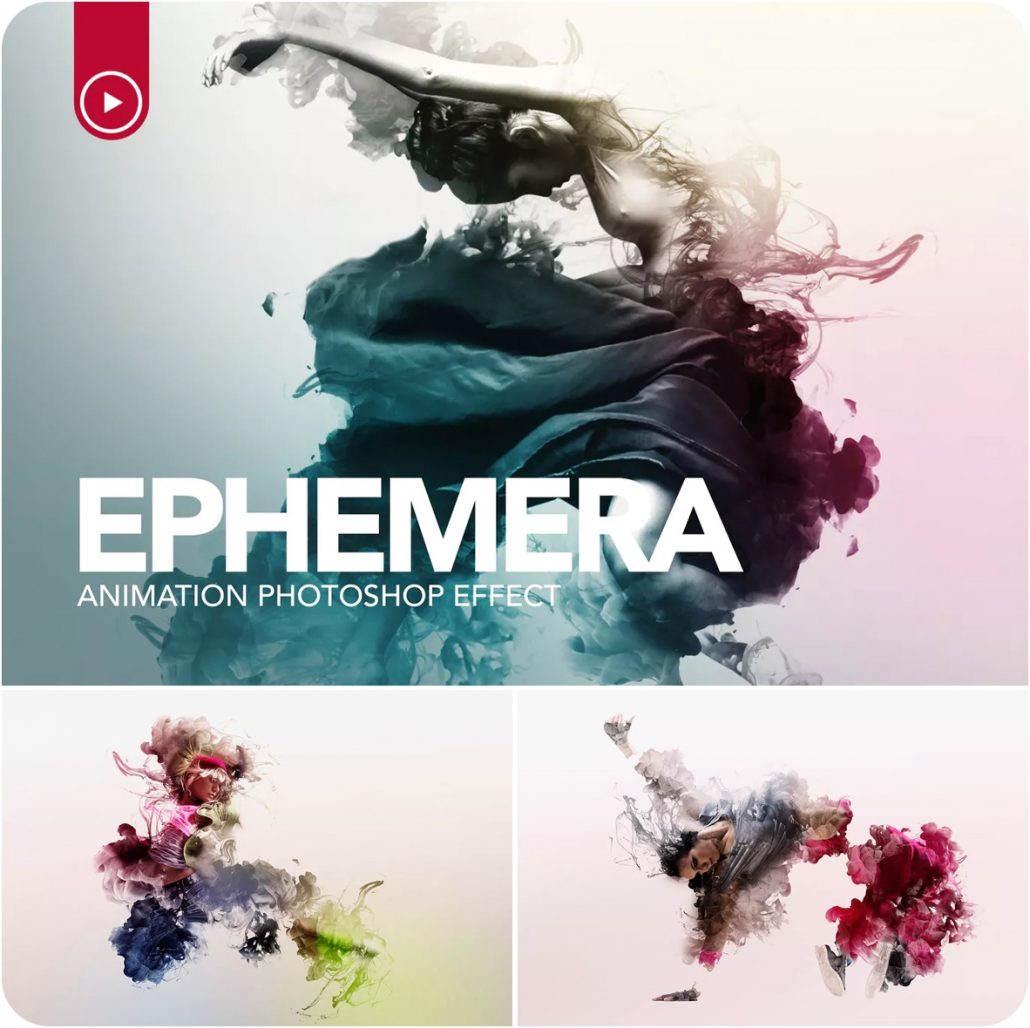 Ephemera Animation Photoshop Action | Free download