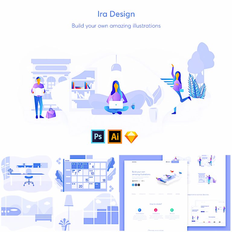 Illustrations IRA Design | Free download