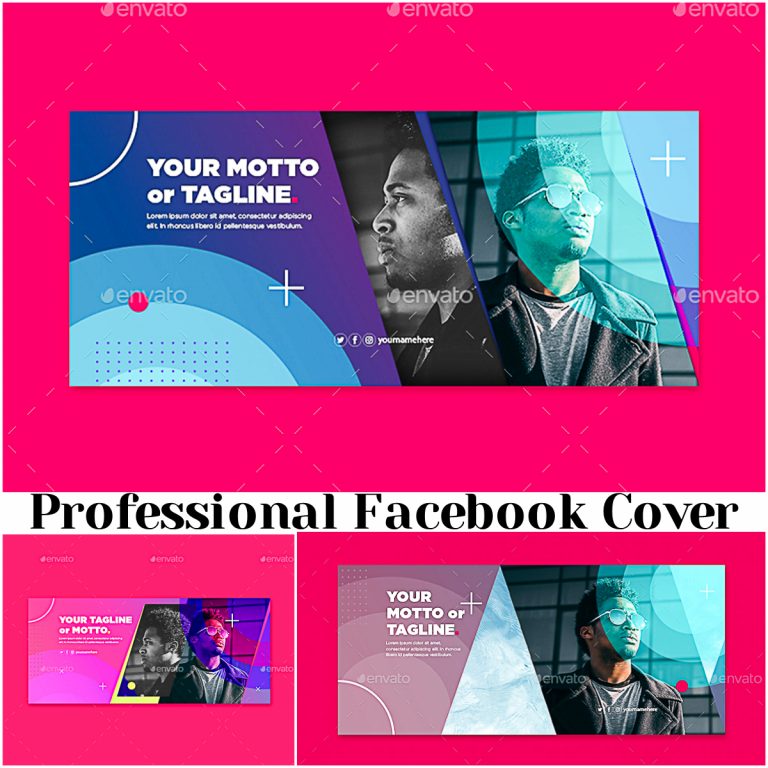 Professional Facebook Covers Set | Free download