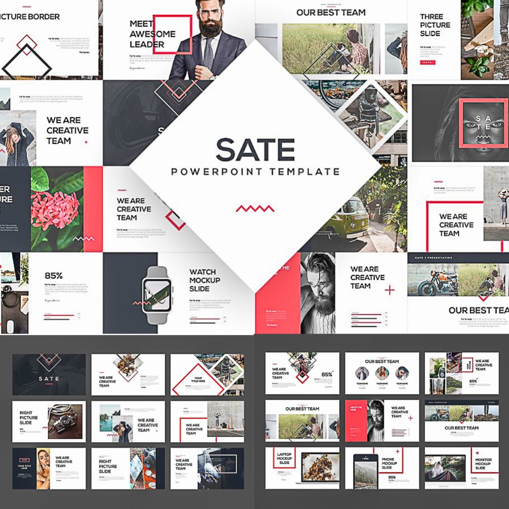 SATE PowerPoint Template | Free download
