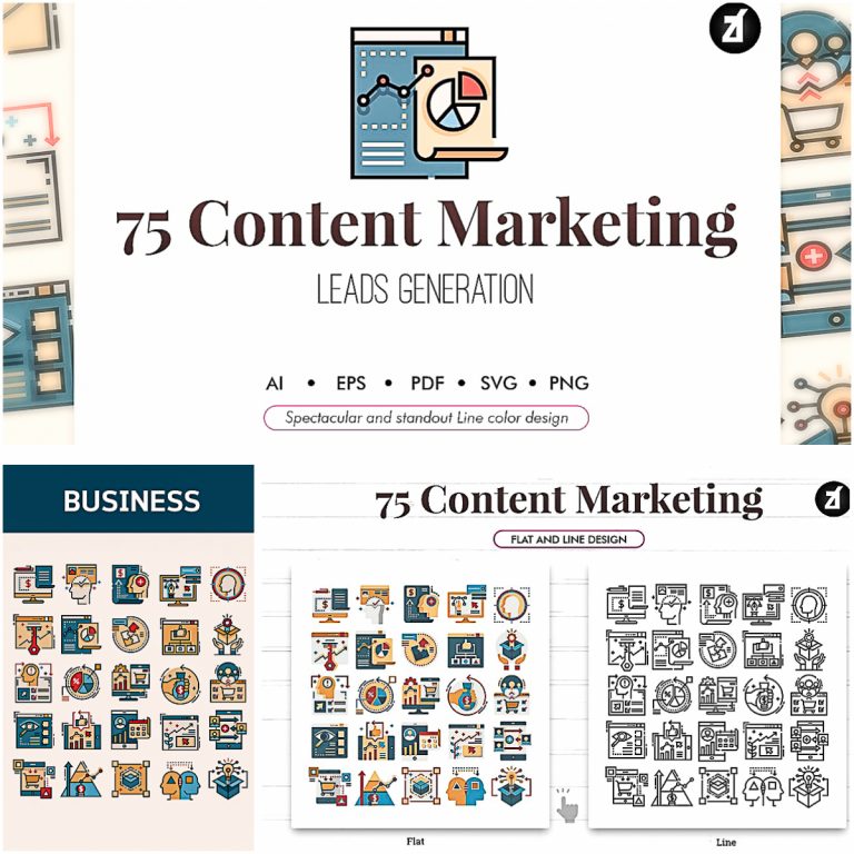 75 Content Marketing Elements | Free download