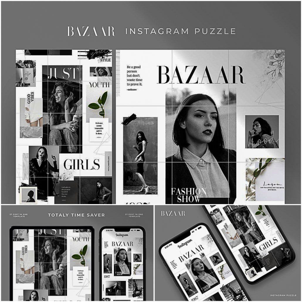 Instagram Puzzle Bazaar | Free download