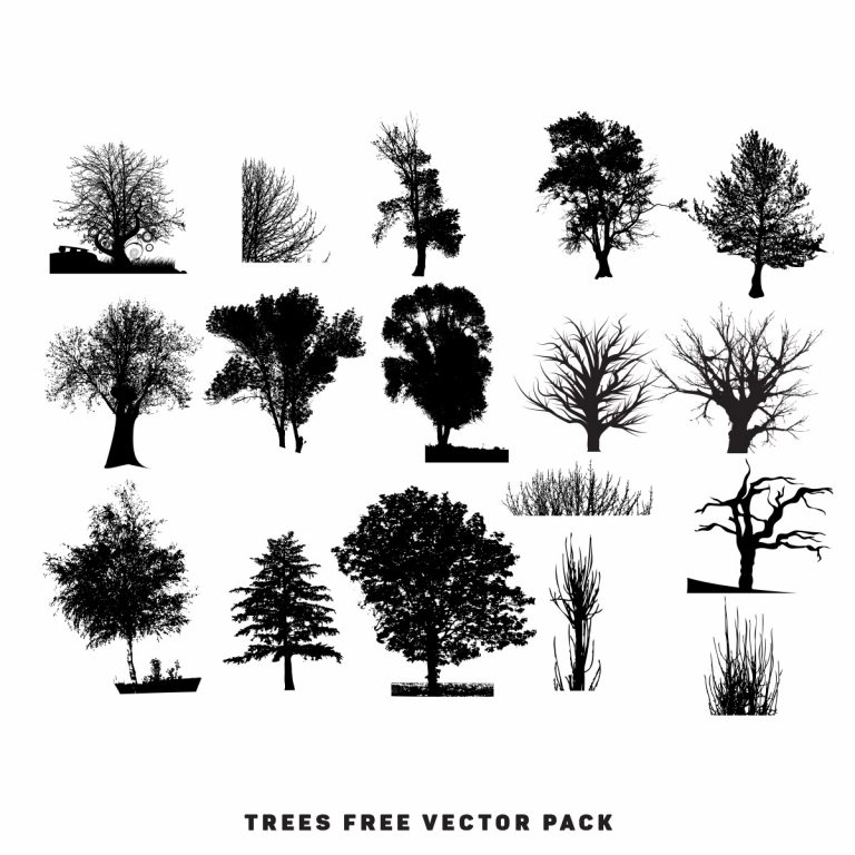 Trees Vector Pack | Free download