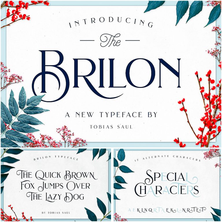 Brilon Font | Free download