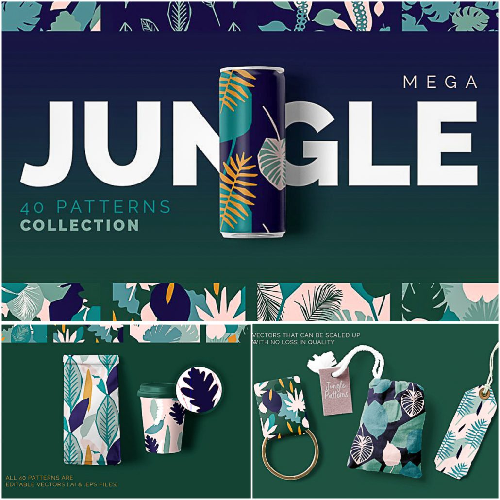 Jungle Patterns Collection | Free download