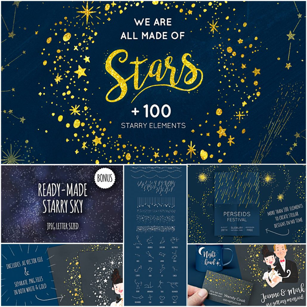 Made of Stars Stellar Assets Pack | Free download