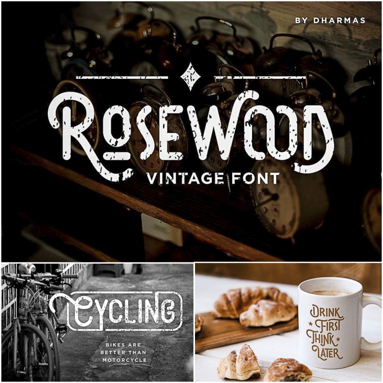 Rosewood Display Font | Free download