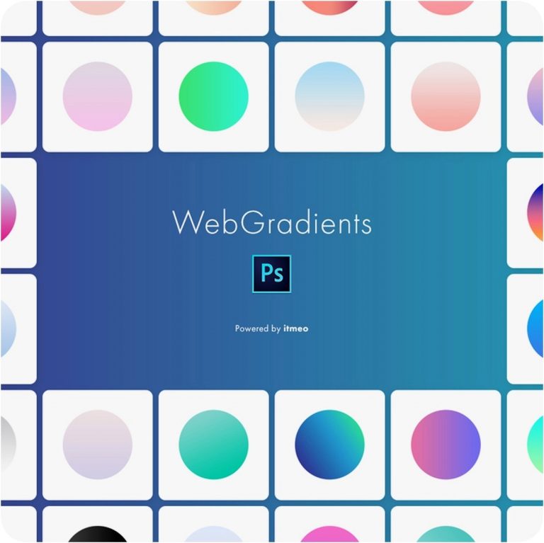 180 Web Gradients PSD Collection | Free download