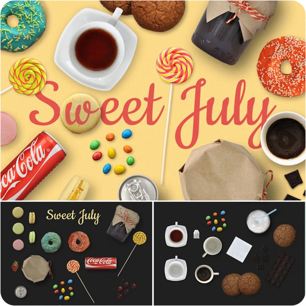 Sweet July Mockup Set | Free download