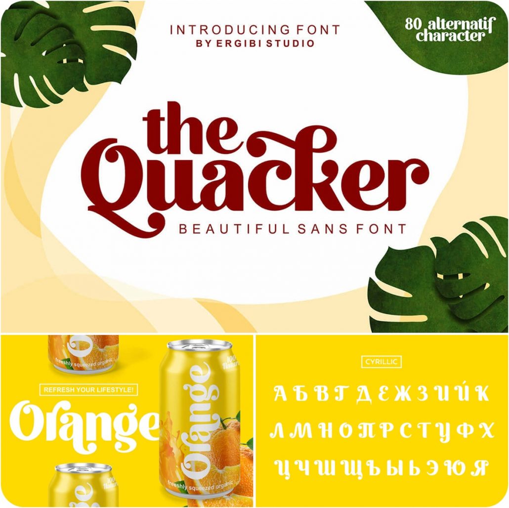 Quacker Font | Free download