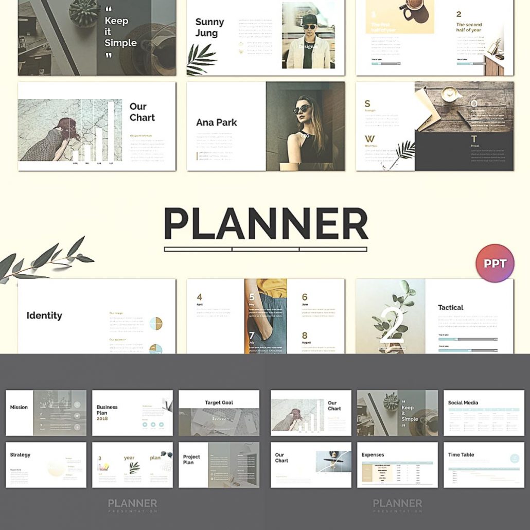 Planner PowerPoint Template | Free download
