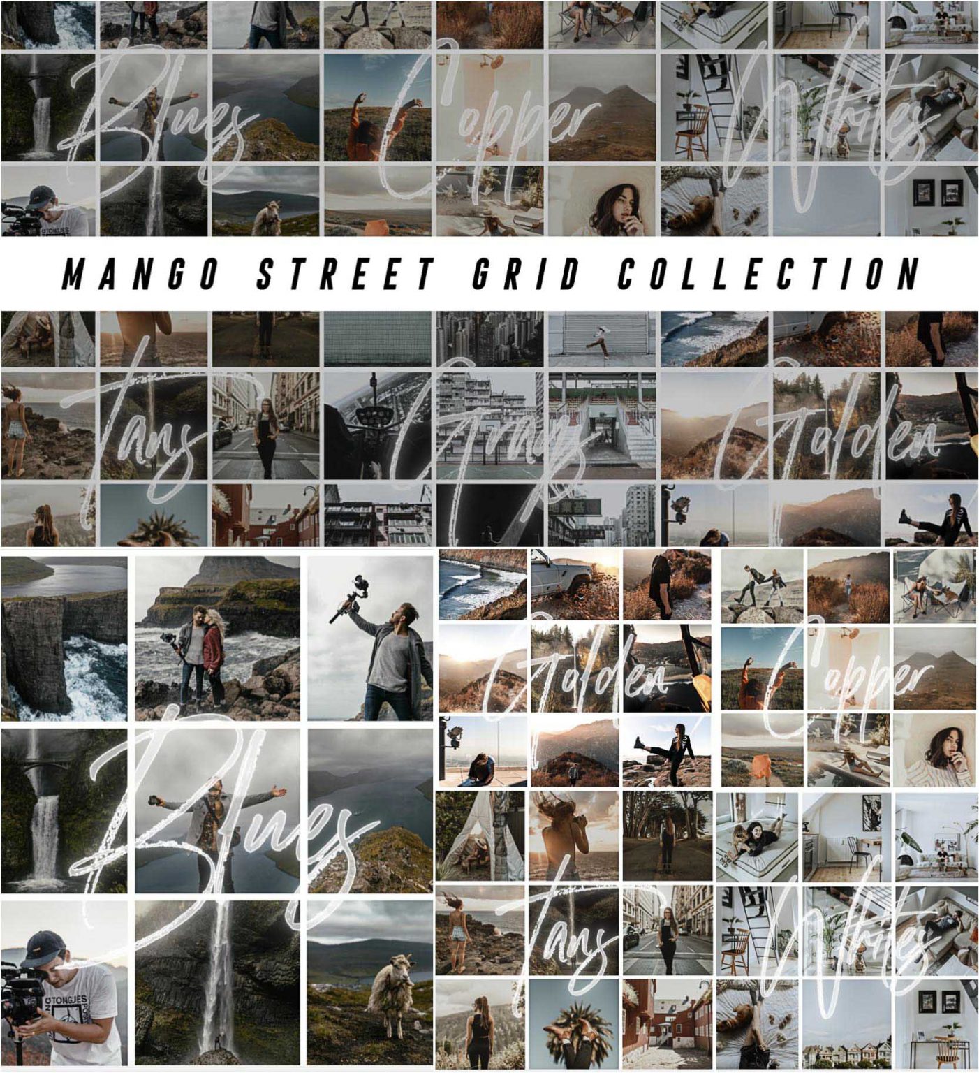 Grid Collection Lightroom Mobile Presets | Free download