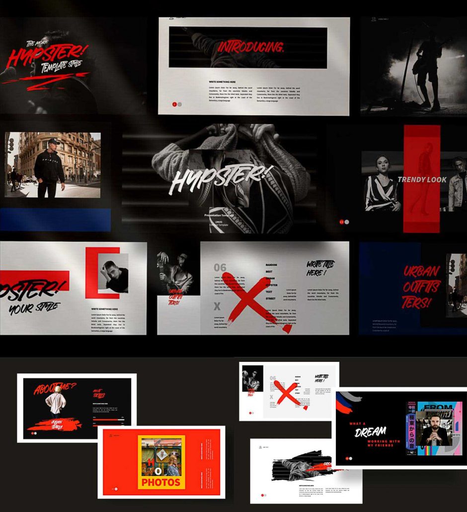 Hypester Google Slide | Free download