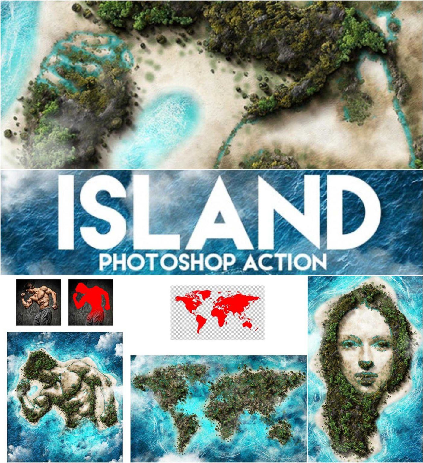Island Photoshop Action | Free download