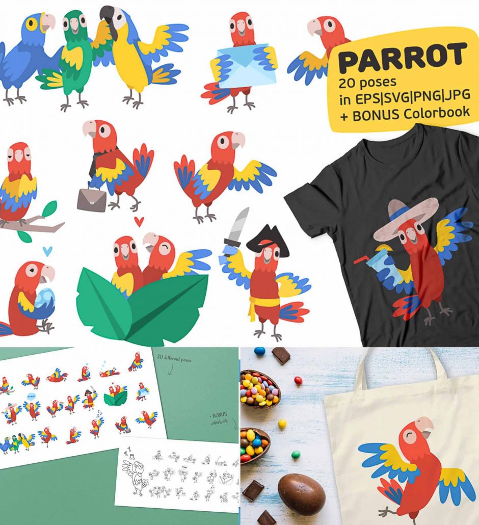 Parrot Bundle | Free download