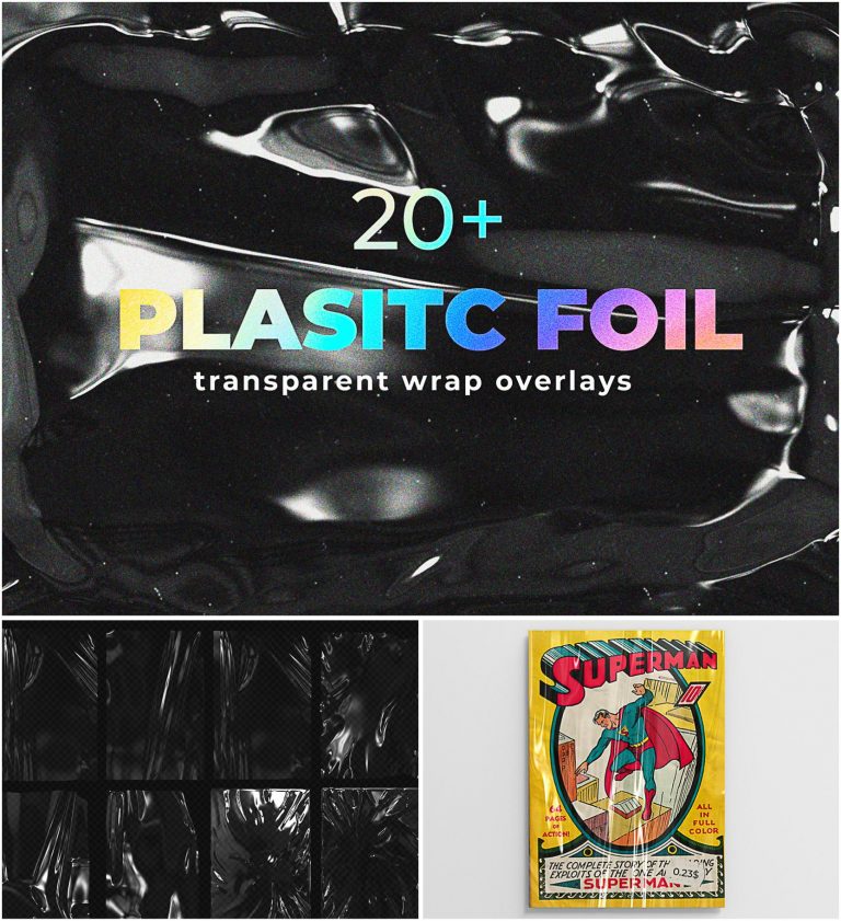 Plastic Foil Wrap Overlays | Free download