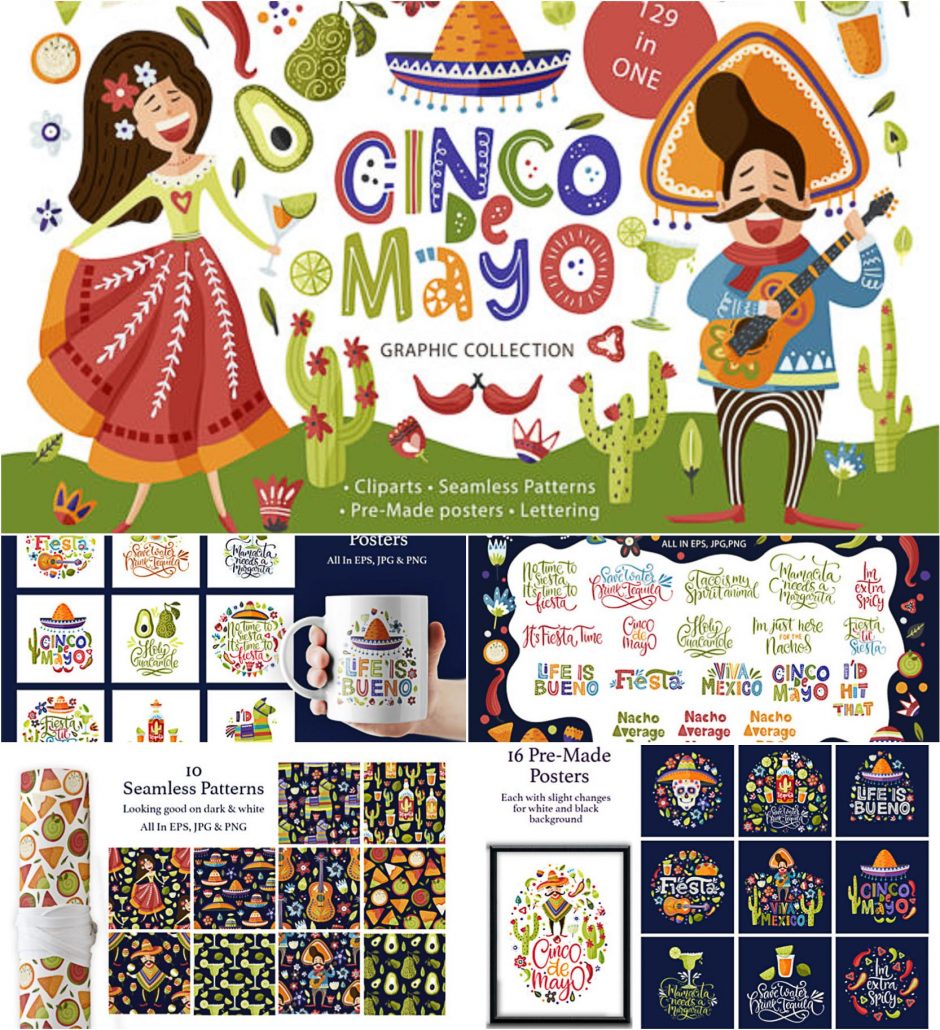 Cinco De Mayo Fiesta Graphic | Free download