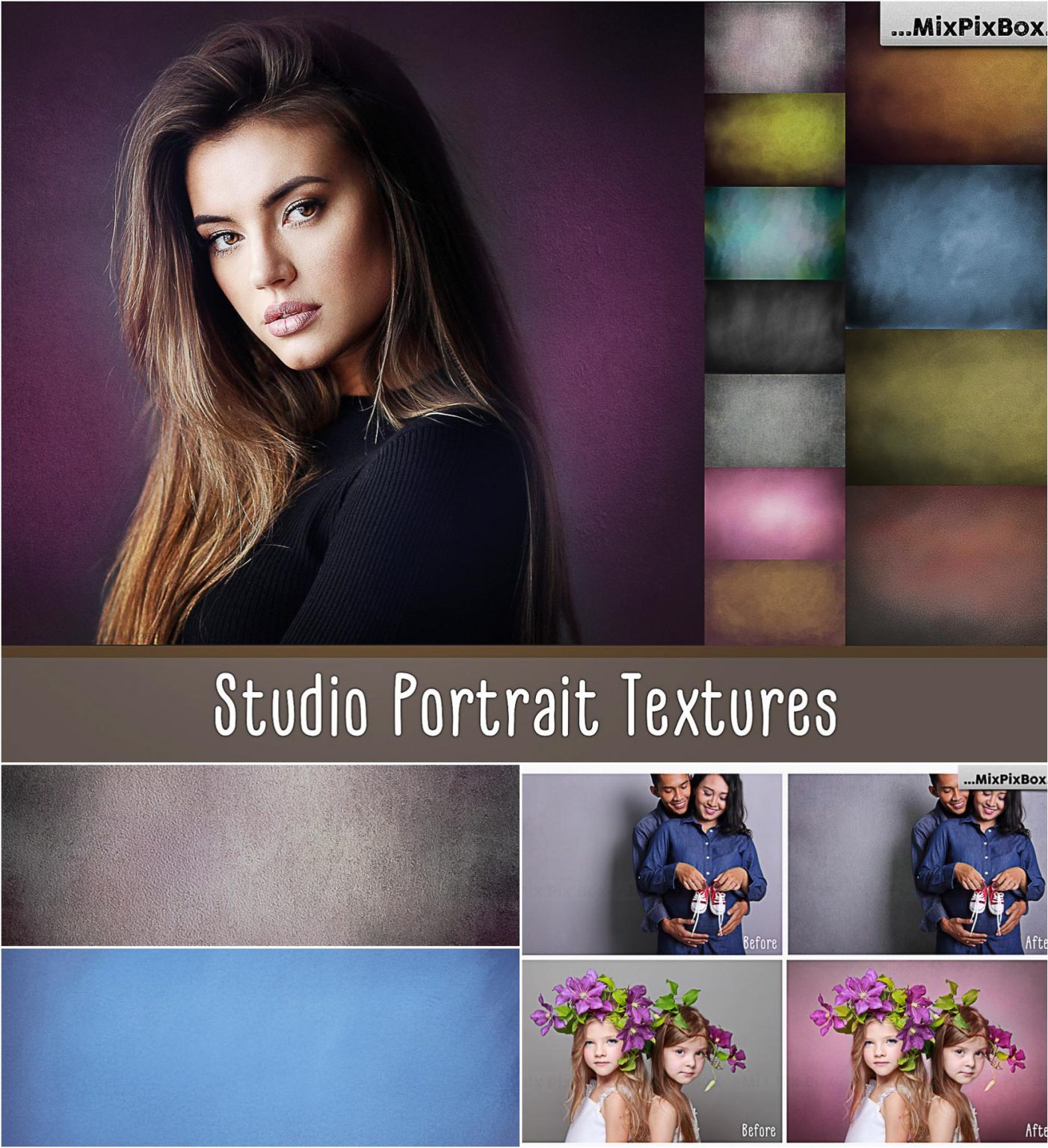 Studio Portrait Photo Textures | Free download