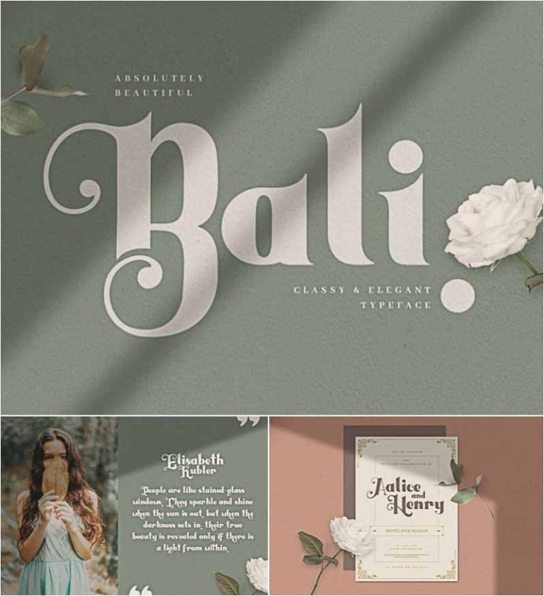 Bali Font | Free download