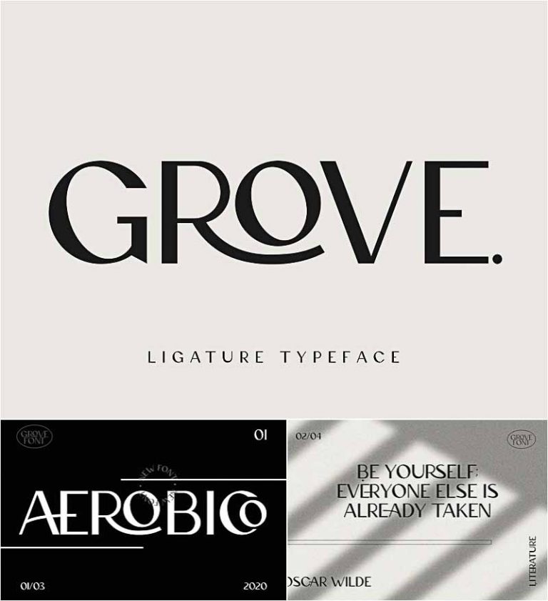 Grove Font | Free download