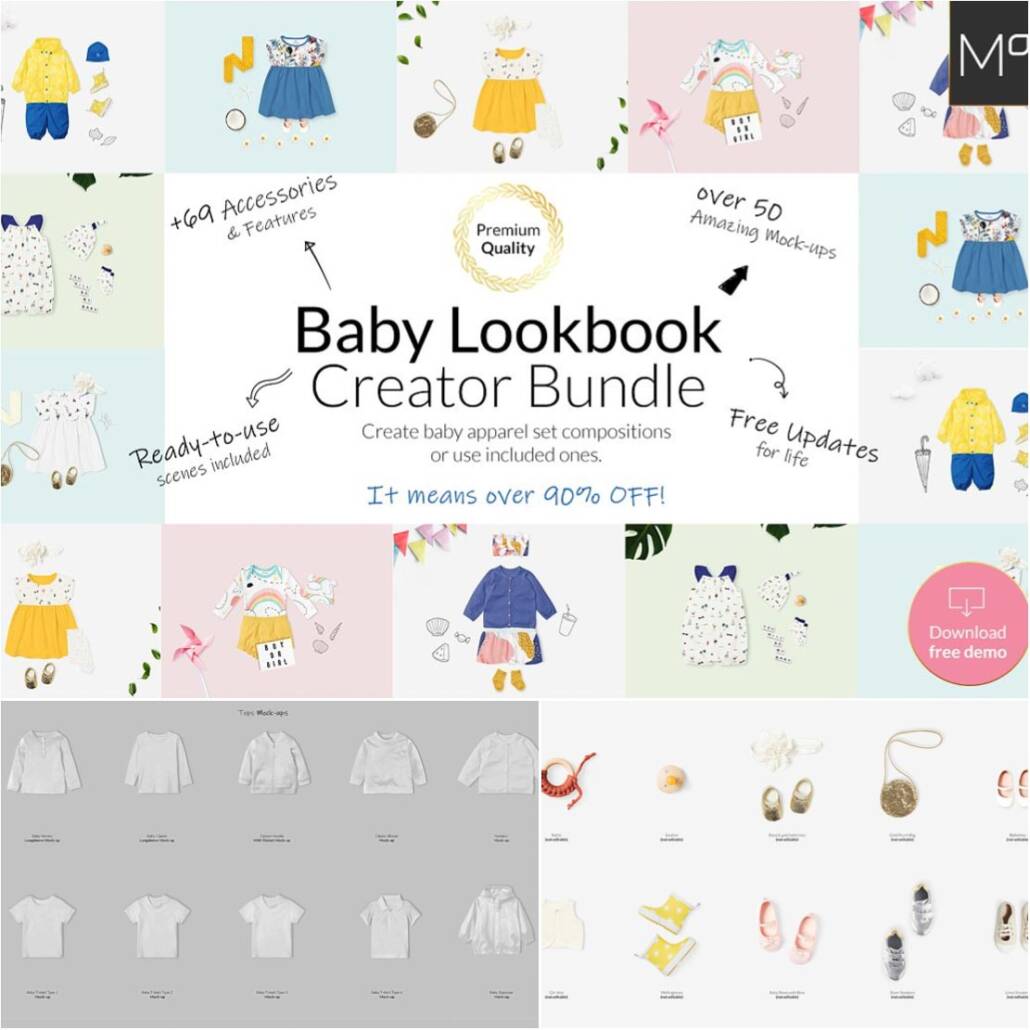 Baby Lookbook Creator Bundle | Free download