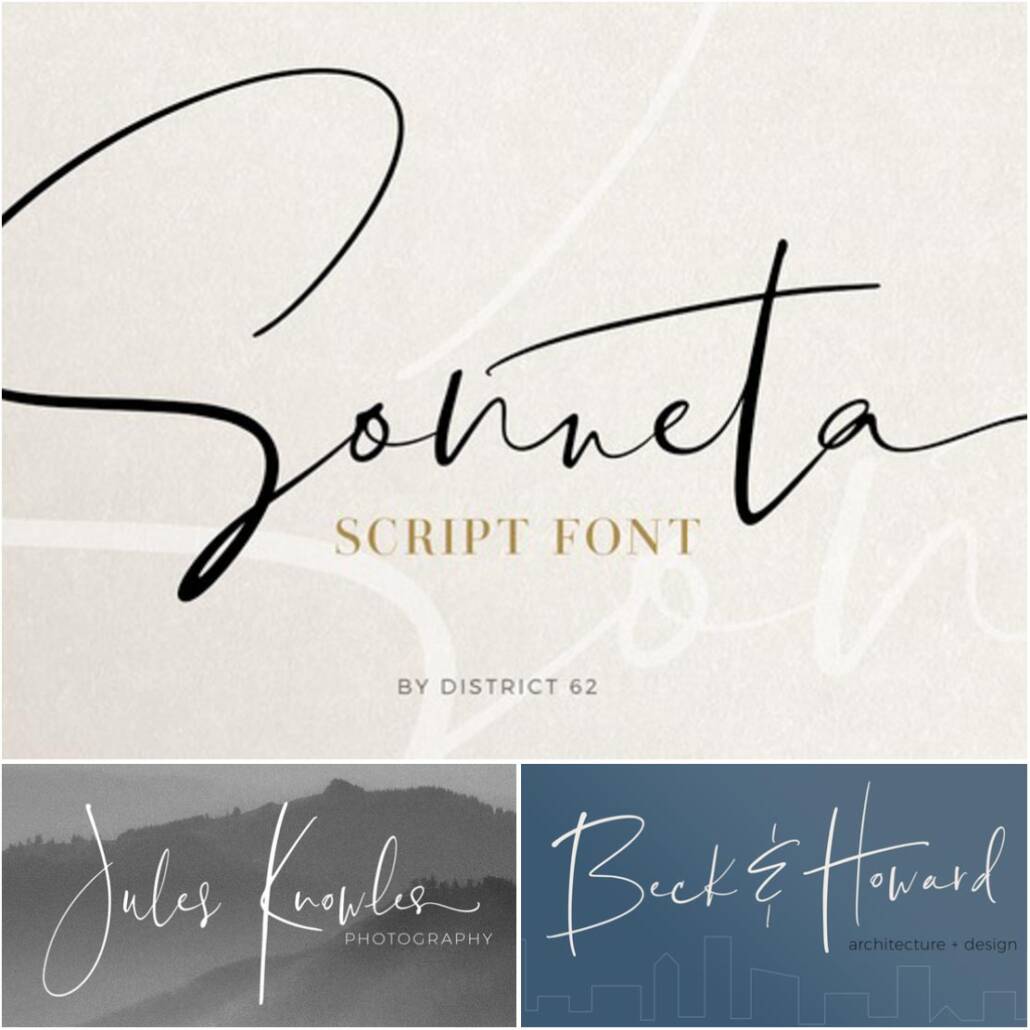 Sonneta Script | Free download