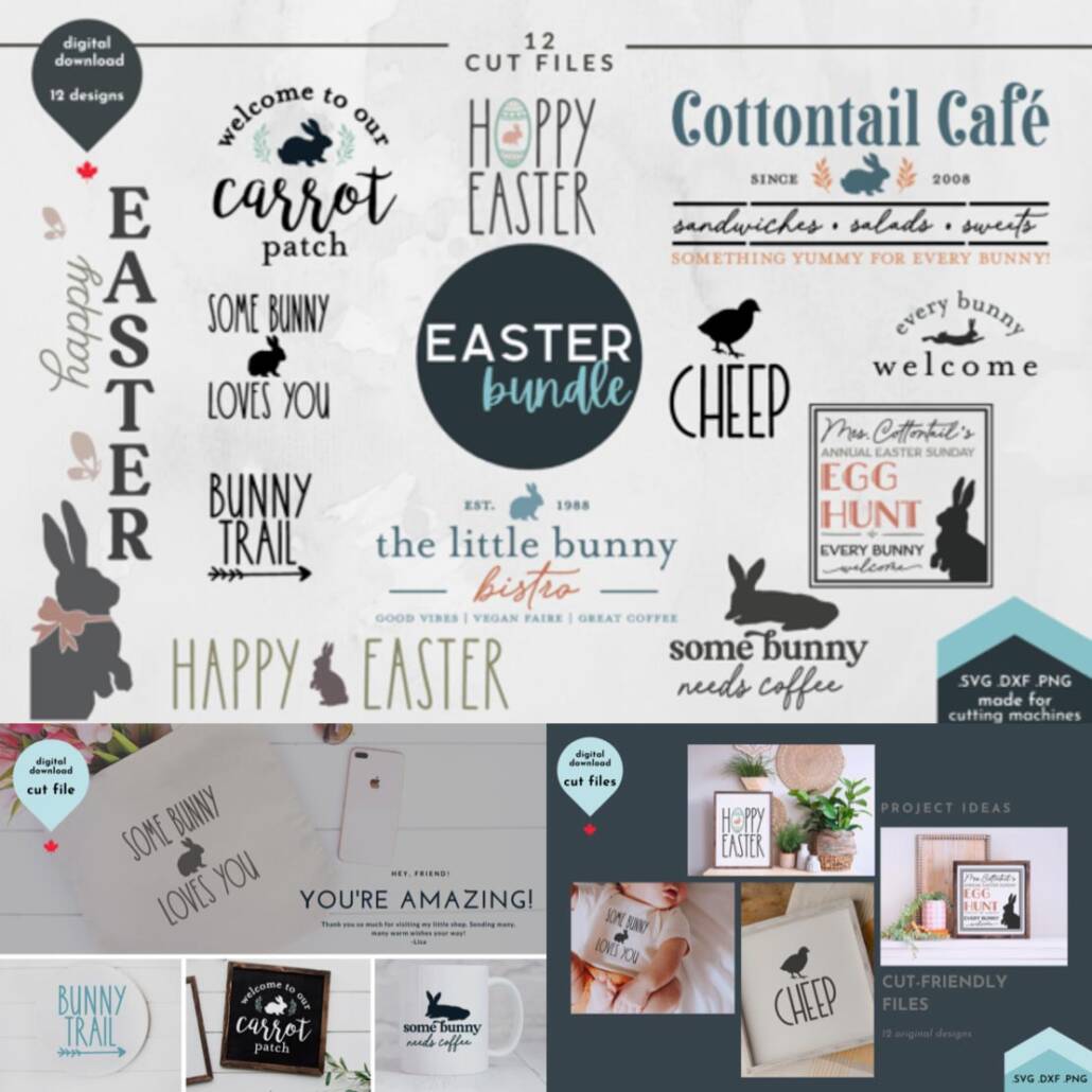 Easter Prints Graphic Bundle | Free download