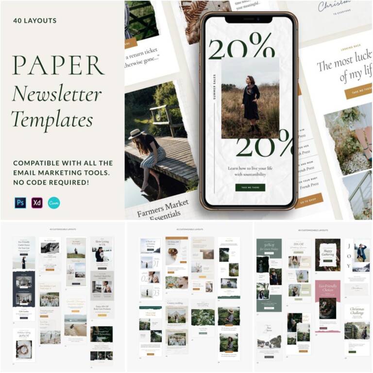 Paper Newsletter Templates | Free download