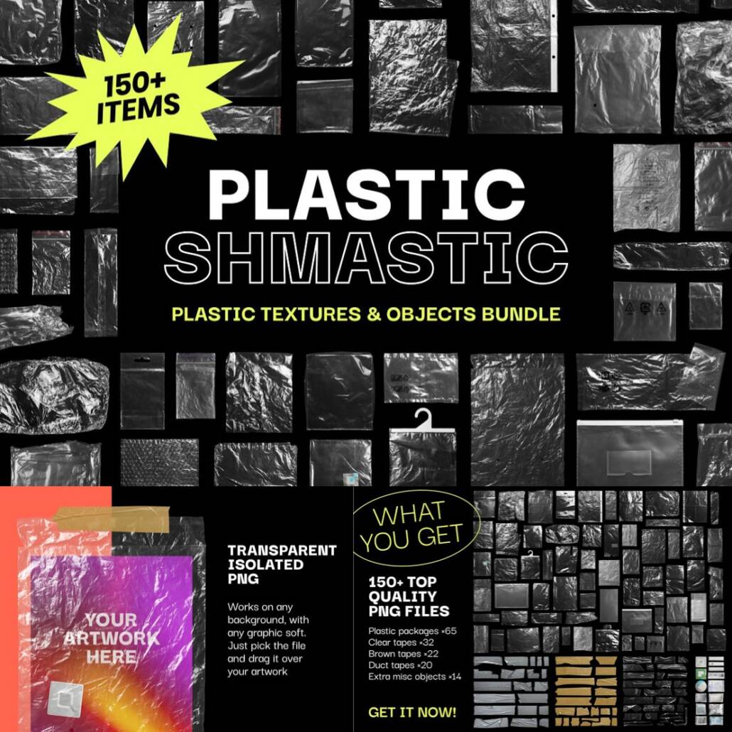 Plastic Objects Bundle | Free download