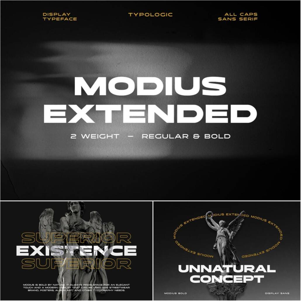 Modius Extended Font | Free download