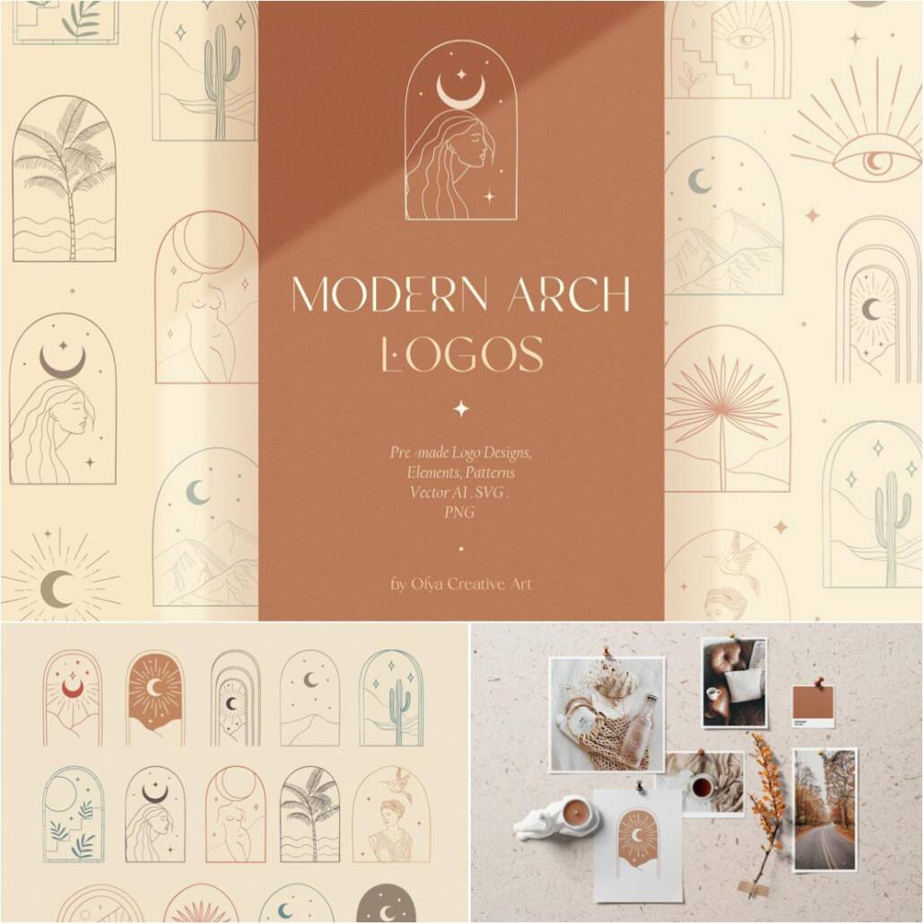 Modern Arch Logo Designs | Free download