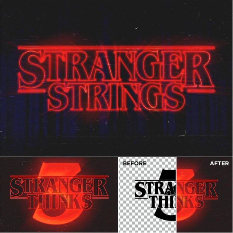 Stranger Things Text Effect | Free download